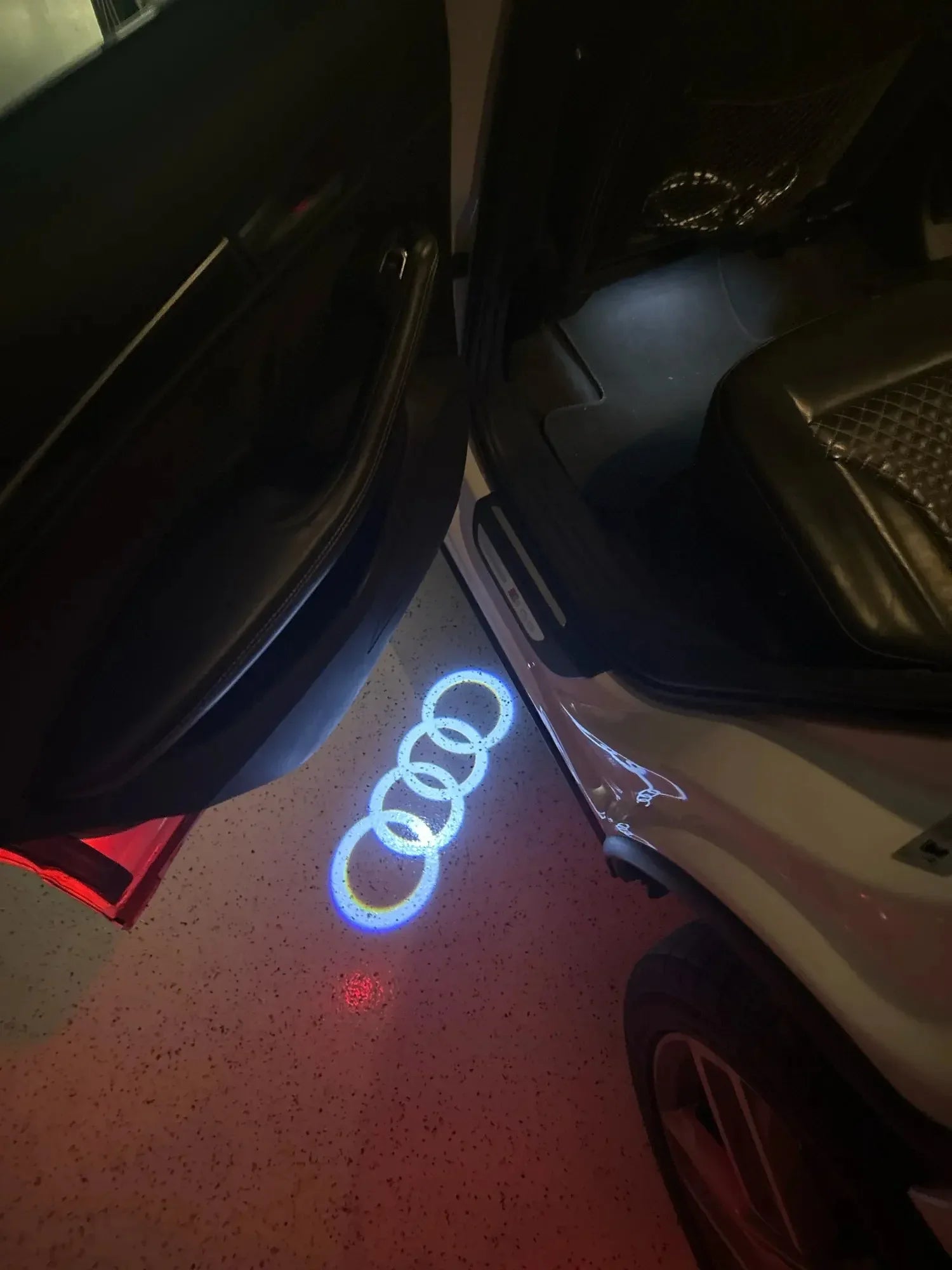 Door Projector LED Puddle Lights for Audi | S3, A4, A6, R8 – Car Dynamics